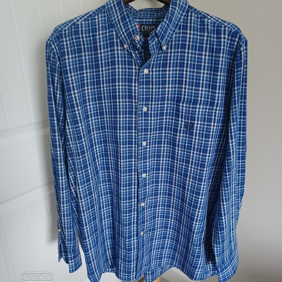 Chaps | Shirts | Mens Chaps Long Sleeve Button Down Shirt Sz Xl Tg ...